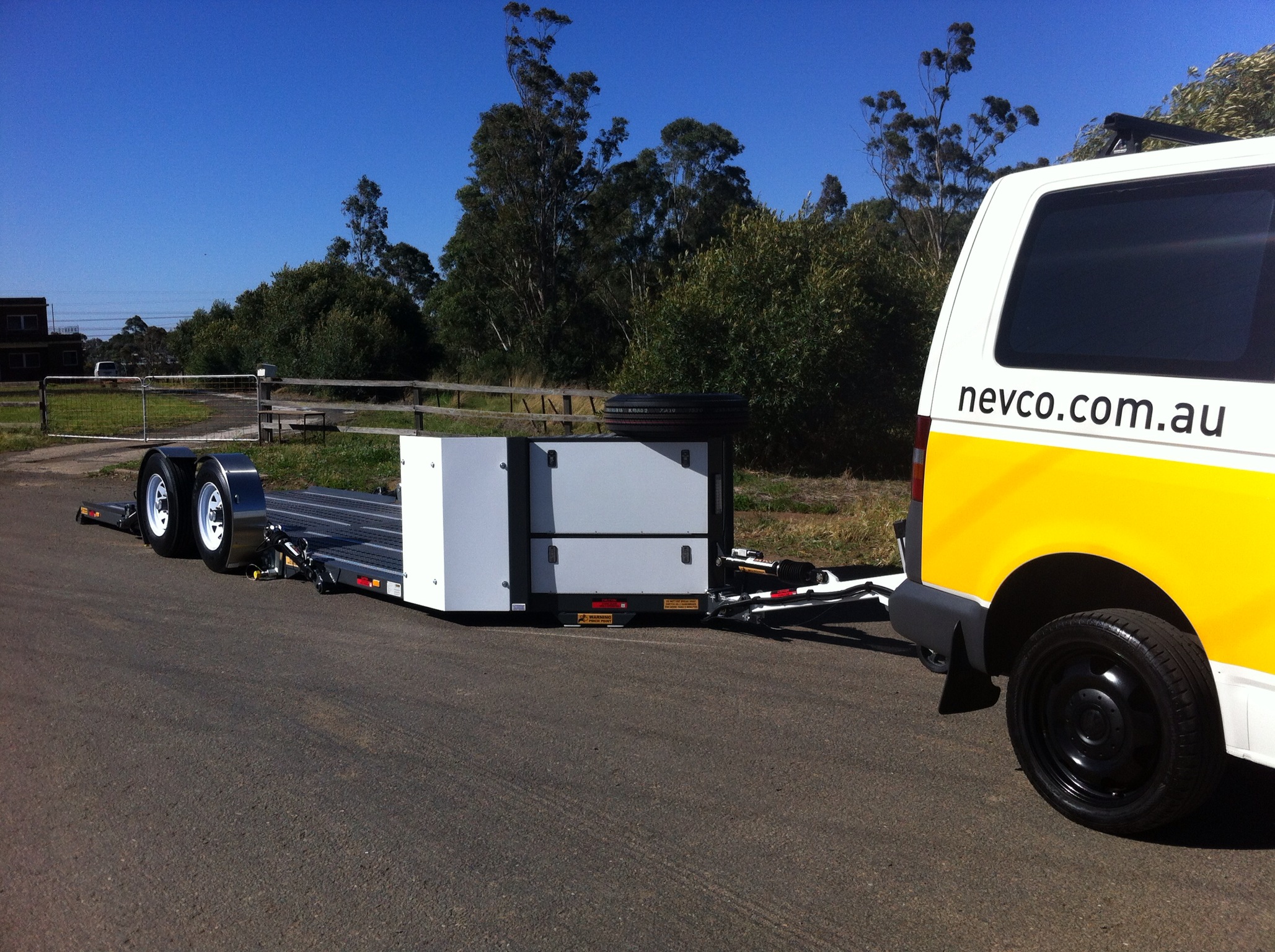 DUAL AXLE FLAT LOADING - Nevco Engineering