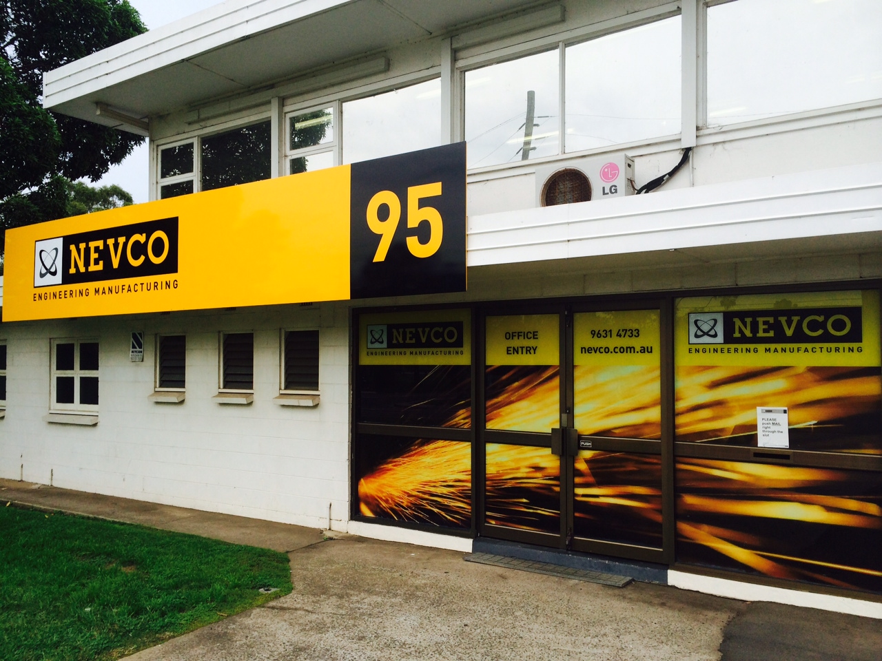 Our new signage makeover! - Nevco Engineering