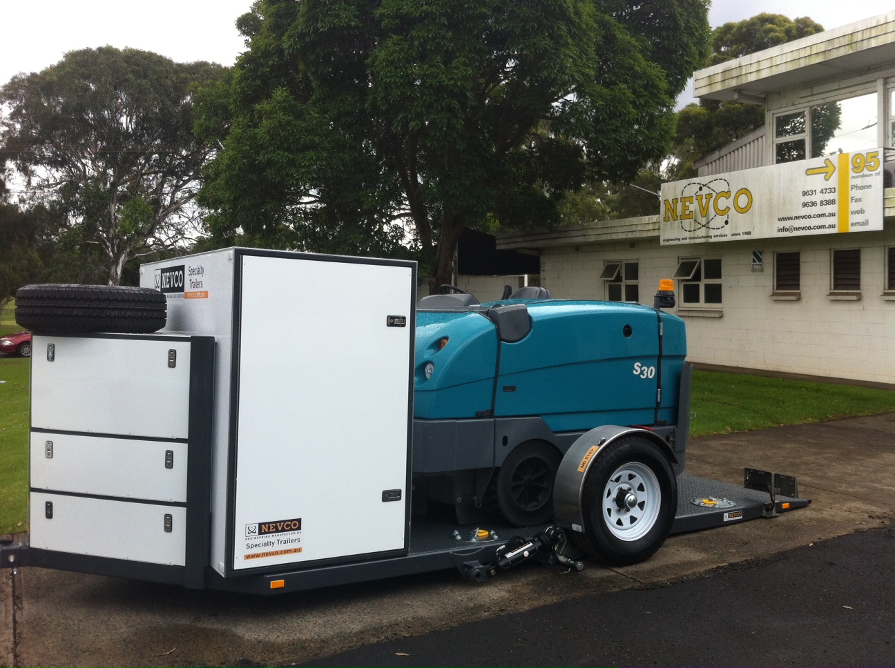 Tennant Sweeper - Nevco Engineering