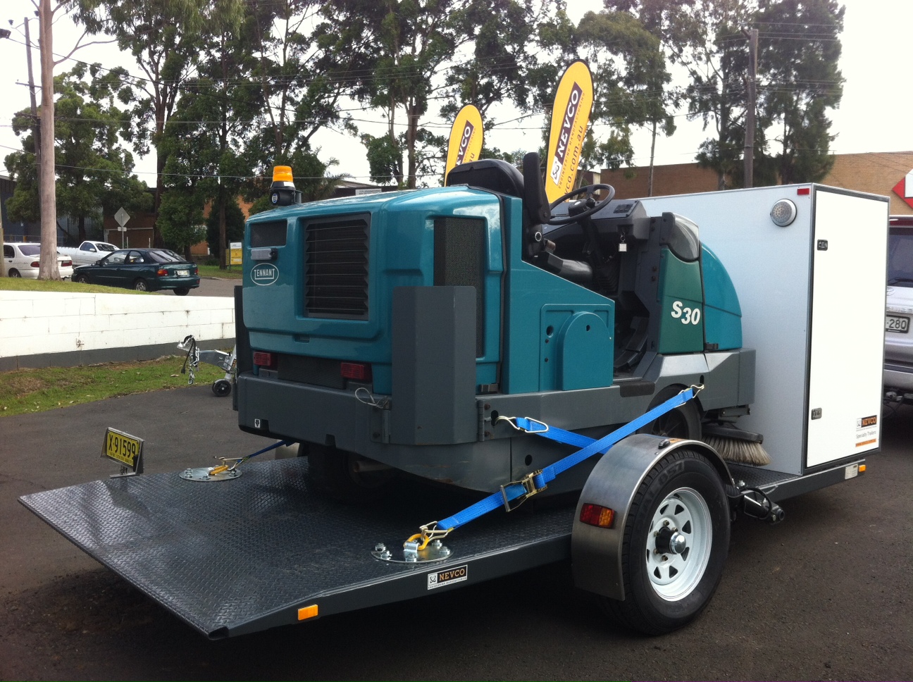 Tennant Sweeper - Nevco Engineering