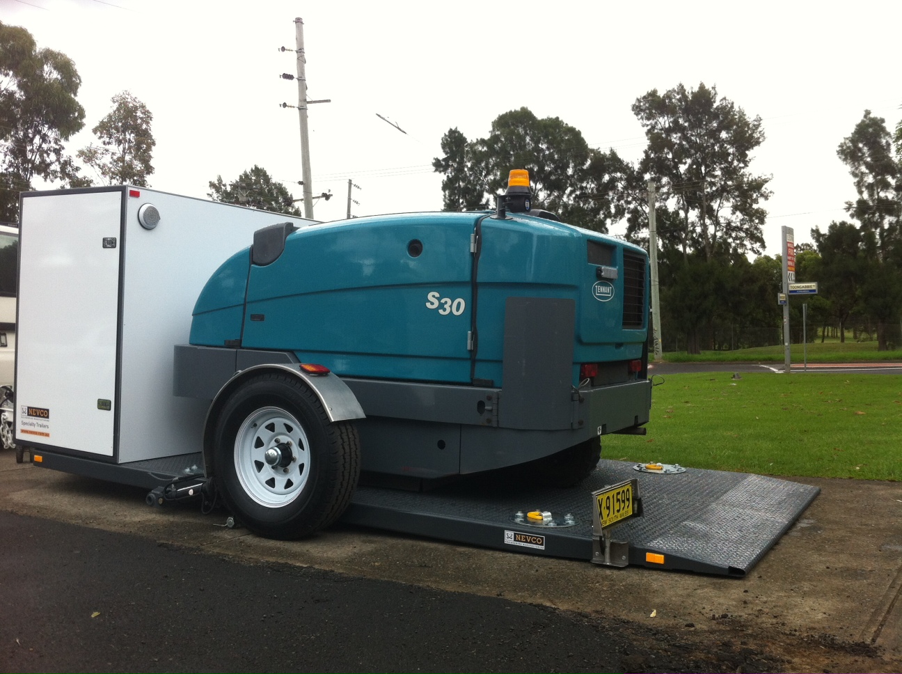 Tennant Sweeper - Nevco Engineering